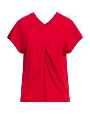Alpha Studio T-shirt In Cotton And Elastane - Red