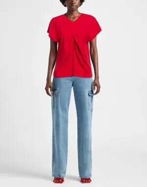 Alpha Studio T-shirt In Cotton And Elastane
