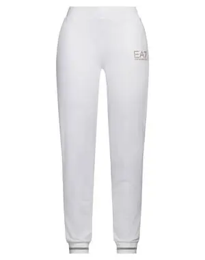 EA7 Relaxed Fit Track Pants - White