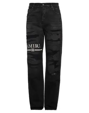Amiri Straight-leg Jeans With Embroidered Logo