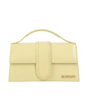 Jacquemus Le Grand Bambino Calfskin Handbag - Yellow