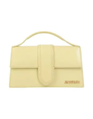 Jacquemus Le Grand Bambino Calfskin Handbag - Yellow