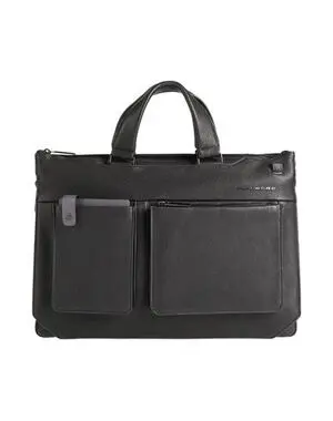 PIQUADRO Handbag Leather - Black