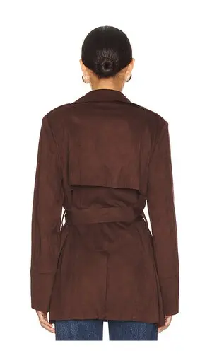 LOVERS AND FRIENDS Faux Suede Lana Jacket