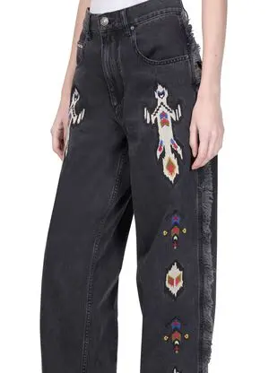 MARANT ETOILE Marant Etoile Maella Jeans - Grey