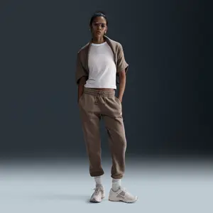 Nike Sportswear Phoenix Fleece Mid-rise Sweatpants - Brown