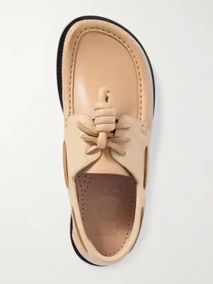 Loewe Lace Up Flats For Women