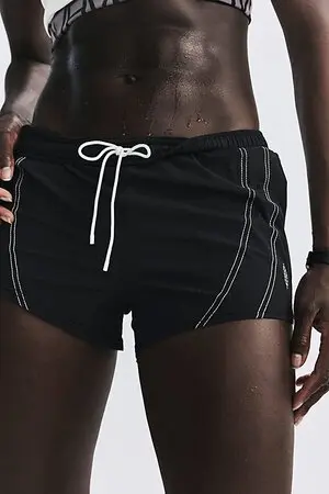 Women's Fitted Drawstring Running Shorts