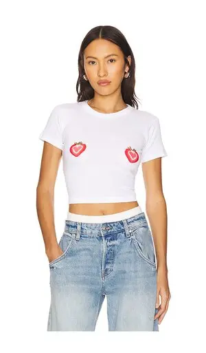 LOVERS AND FRIENDS Strawberry Hearts Tee