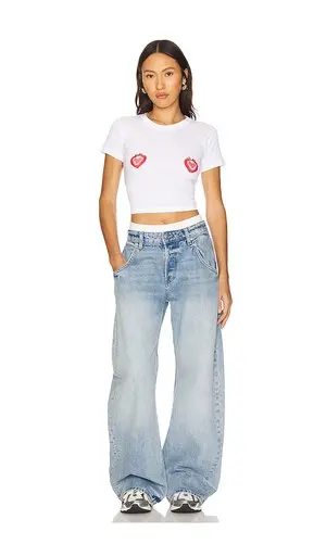 LOVERS AND FRIENDS Strawberry Hearts Tee