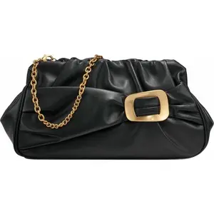 Donna Karan New York Bella Clutch - Black/gold