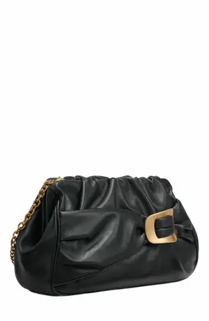 Donna Karan New York Bella Clutch - Black/gold