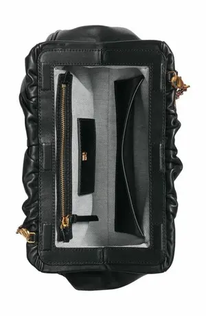 Donna Karan New York Bella Clutch - Black/gold