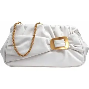 Donna Karan New York Bella Clutch - Brilliant White
