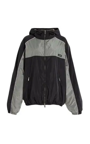 Miu Miu Recycled Nylon Windbreaker Jacket - Multi
