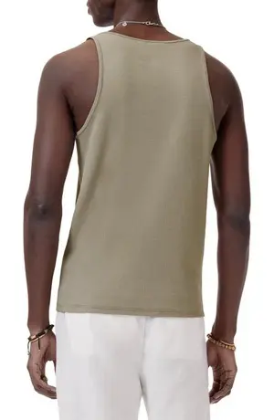 John Varvatos Olin Rib Tank Top - Spruce