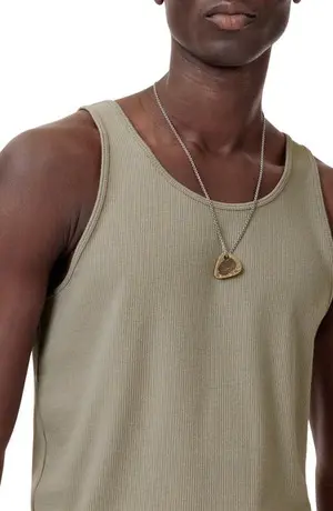John Varvatos Olin Rib Tank Top - Spruce