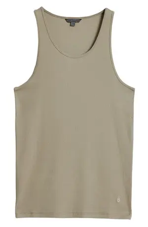 John Varvatos Olin Rib Tank Top - Spruce