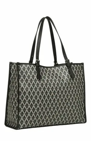 LANCASTER L Ikon Large Tote - Noir