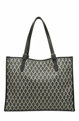 LANCASTER L Ikon Large Tote - Noir