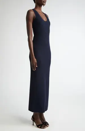 St. John Scoop Neck Tank Dress