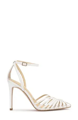 Jessica Simpson Paveri Pointed Toe Pumps - White 02
