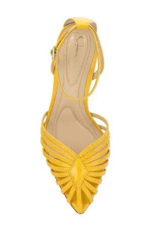 Jessica Simpson Paveri Pointed Toe Pumps - Yellow