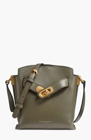 Donna Karan New York Gold Tone Cross Body Bags