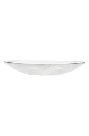 KOSTA BODA Contrast Dish - White