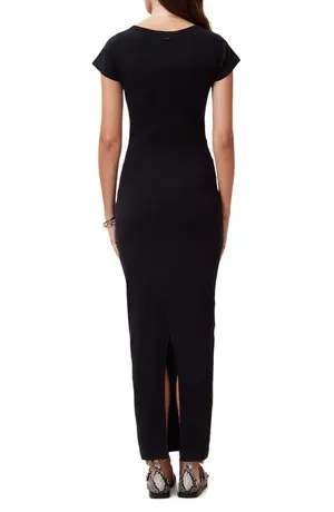 ALLSAINTS Katarina Slim Fit Cap Sleeve Maxi Dress