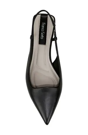 Franco Sarto Palmira Slingback Pointed Toe Pump - Black