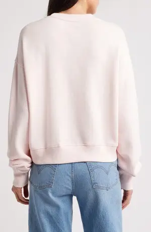 LoveShackFancy Aneria High-low Crop Sweatshirt