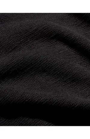 Billy Reid Slub Tuck Henley - Black