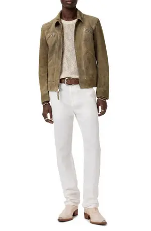 John Varvatos Augusto Chunky Wool & Linen Sweater Vest