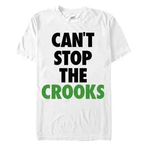 CROOKS & CASTLES Can't Stop The Crooks Graphic T-shirt - White
