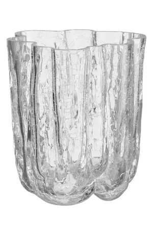 KOSTA BODA Crackle Small Vase - Clear