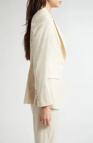 Eleventy Pinstripe Virgin Wool-blend Blazer