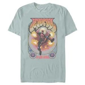 MARVEL No One Cares Retro Poster Graphic T-shirt