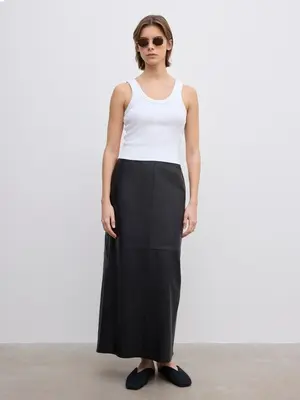 HOUSE OF DAGMAR Ribbed Tank Top