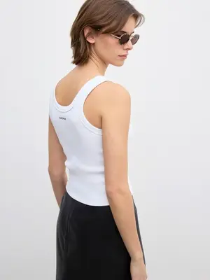 HOUSE OF DAGMAR Ribbed Tank Top