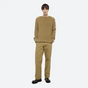 Helmut Lang Ribbed Military Crewneck Sweater
