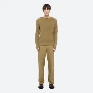 Helmut Lang Ribbed Military Crewneck Sweater