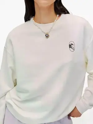 Sleeper Jersey Sweatshirt - White