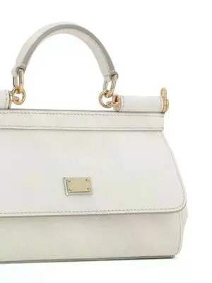 Dolce & Gabbana Sicily Handbag - White