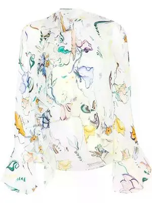 Dorothee Schumacher Floral-print Blouse - White