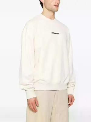 JIL SANDER Logo-print Sweatshirt - Neutrals