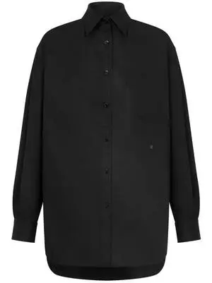 Moschino Embroidered Shirt - Black