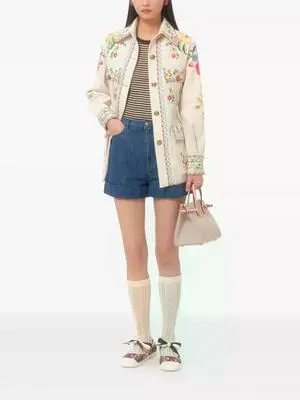Valentino Garavani Lightweight Denim Shorts
