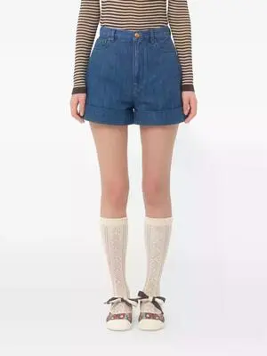 Valentino Garavani Lightweight Denim Shorts