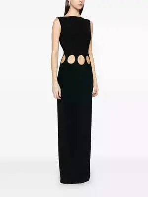 MONOT Hole-detail Maxi Dress